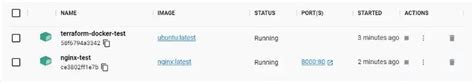 using terraform to set up and deploy docker containers