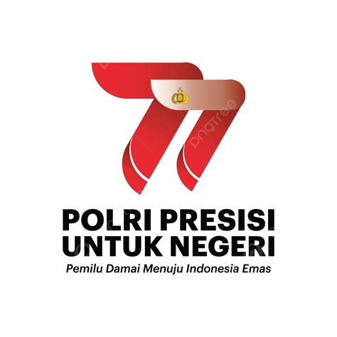 The Official Logo For Th Bhayangkara Anniversary In Vector