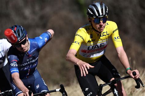Cyclisme Paris Nice Pogacar résiste aux offensives de Gaudu et