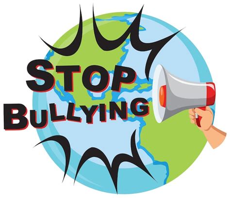 Free Vector Stop Bullying Banner Concept Vector