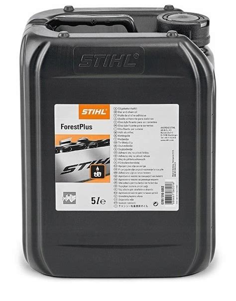 Olej do smarowania łańcucha Forest Plus 5L STIHL 12720250340 Allegro pl