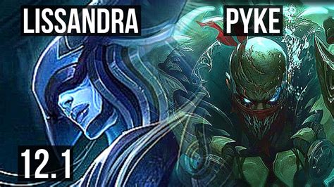 Lissandra Vs Pyke Mid Defeat M Mastery Games Dominating