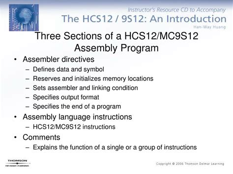 ppt chapter 2 hcs12 assembly programming powerpoint presentation free download id 4432885