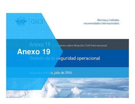 Toda la información sobre Anexo 19 de la OACI en 5 minutos