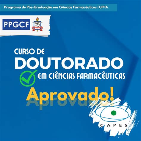 PPGCF Programa de Pós Graduação em Ciências Farmacêuticas