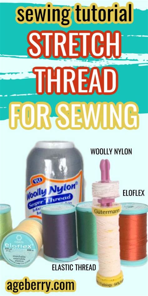 Stretch Thread For Sewing Sewing Hacks Sewing Equipment Sewing