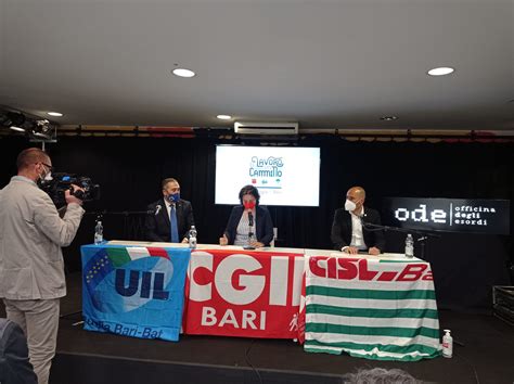 Presentata A Bari Liniziativa Il Lavoro In Cammino In Occasione Del 1