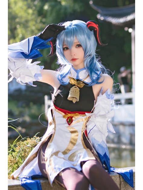Genshin Impact Ganyu Cosplay Disfraz Anime Juego Traje Etsy Espa A