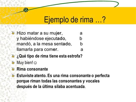 Ejemplos De Rima Consonante Y Rima Asonante Opciones De Ejemplo