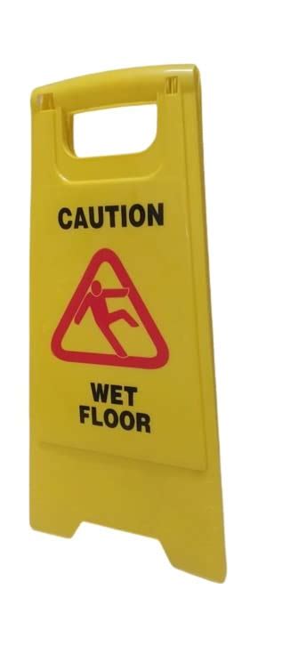 Buy Wet Floor Sign Board Yellow Caution Sign Board Housekeeping
