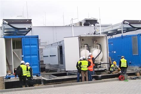 Installation industrielle et mise en service de groupes électrogènes