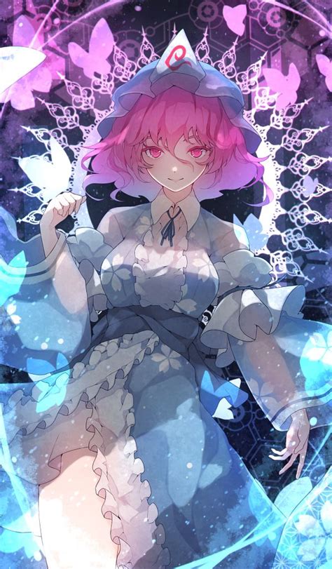 Saigyouji Yuyuko Yuyuko Saigyouji Touhou Image By Cheeseroll