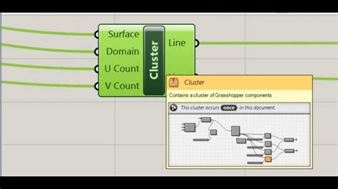 Grasshopper Tutorial Custom Components Using Clusters YouTube
