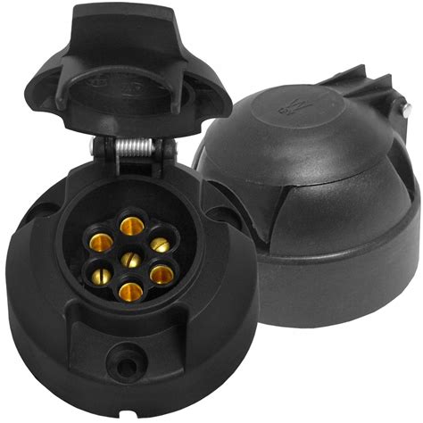 GNIAZDO GNIAZDKO PRZYCZEPY PRZYCZEPKI 7 PIN 12 24V 14292477538