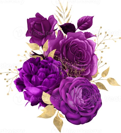 Watercolor Floral Bouquet Png
