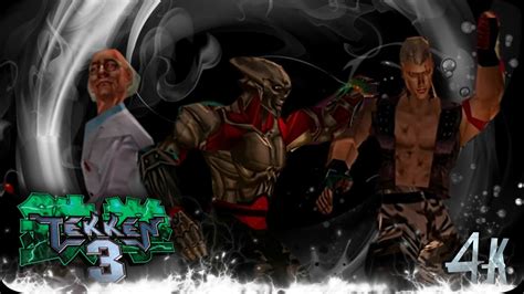 Team Yoshimitsu Tekken 3 Widescreen UHD 4K 60 FPS YouTube