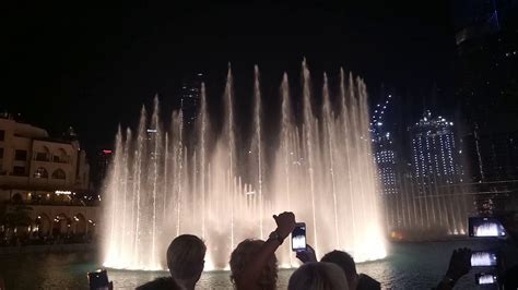 Burj Khalifa Water Dance Youtube