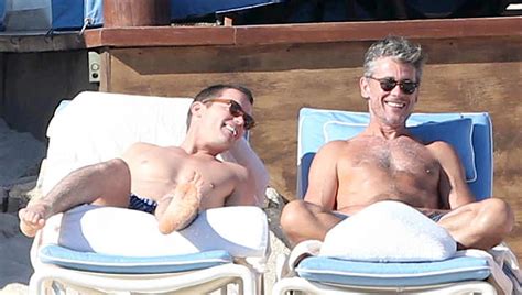 My New Plaid Pants Matt Bomer Simon Halls Hit The Beach