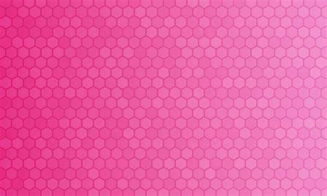 Fondo abstracto geométrico rosa con hexágonos Vector Premium