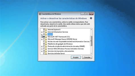 C Mo Activar O Desactivar Las Caracter Sticas De Windows Youtube