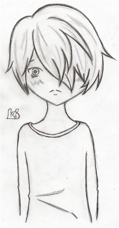 Simple Anime Drawing For Beginners Beginner Anime Drawing At