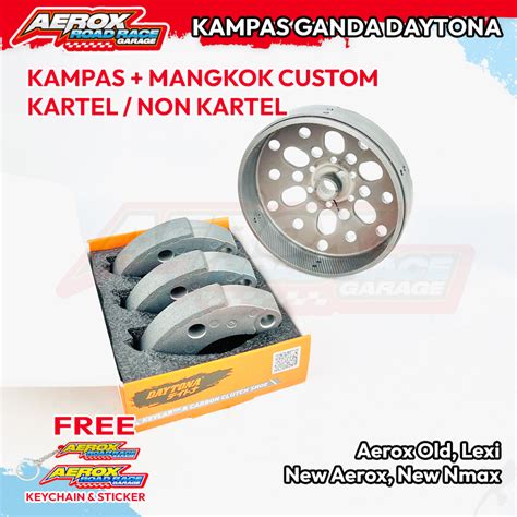 Jual PAKET MANGKOK CUSTOM KARTEL KAMPAS DAYTONA AEROX NMAX LEXI NEW
