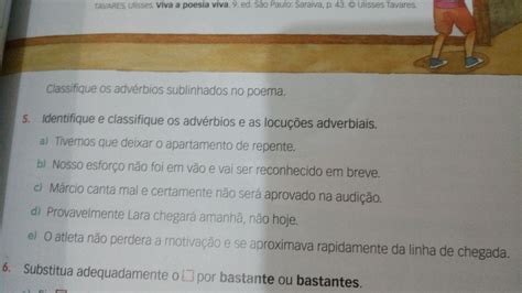 Aprender Sobre Imagem Identifique E Classifique Os Adv Rbios