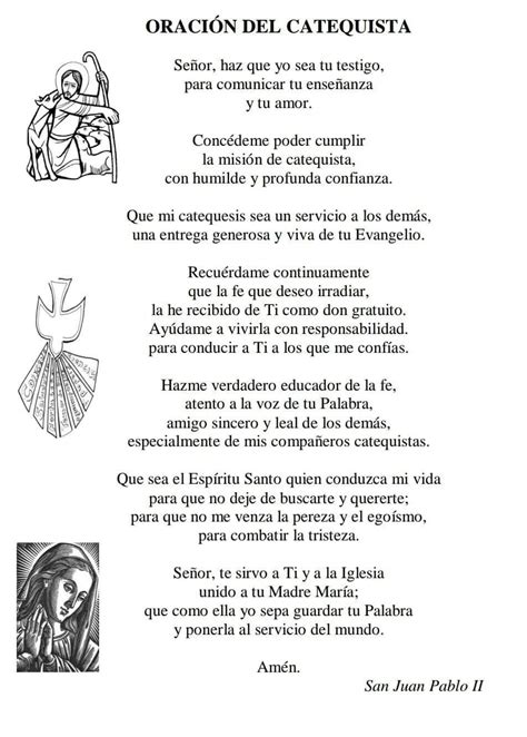Oración del Catequista Frases para catequistas Oracion del