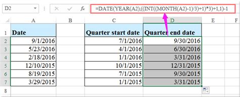 How To Calculate The Quarter In Microsoft Excel Off