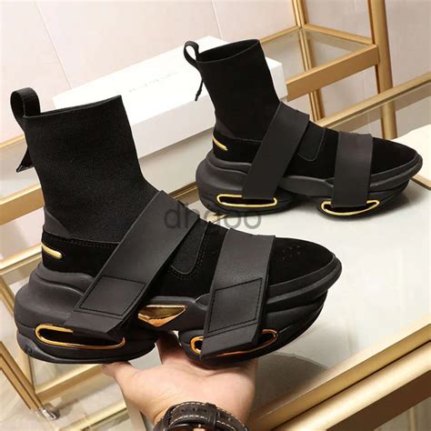 2024 Schuh Herbst Und Winter Schwere Metall Männer Sneaker Männlichen