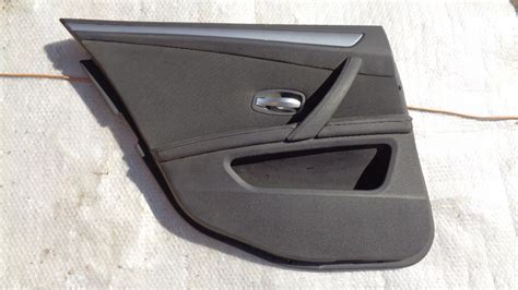 BMW e60 e61 lift tapicerka boczek drzwi tył lewy za 65 zł z kocmyrzów