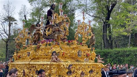 4K Nuestro Padre Jesús Cautivo de Santa Genoveva por la Plaza de España