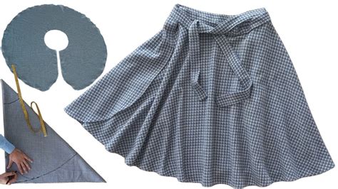 Cutting And Sewing A Circular Skirt Is Easier Than You Think Free Size