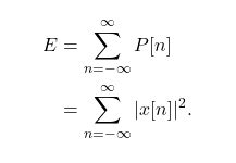 Power And Energy In Discrete Time Signals Wave Walker Dsp