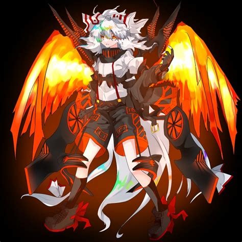 Fujiwara No Mokou Touhou And 1 More Drawn By Vivo Vivo Sun 0222