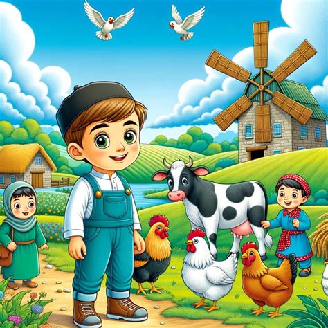 Lucas à la ferme Une leçon précieuse sur la vie Histoire éducative
