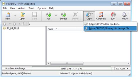 Make BIN File From CD DVD Or Blu Ray Disc