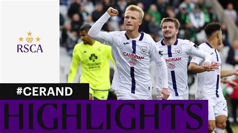 HIGHLIGHTS Cercle Brugge RSC Anderlecht 2023 2024 YouTube