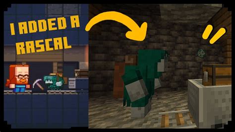 I ADDED A RASCAL Minecraft LIVE 2022 YouTube