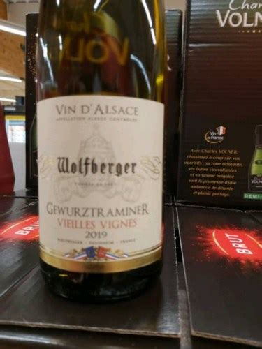 2019 Wolfberger Gewürztraminer Alsace Vieilles Vignes Vivino US