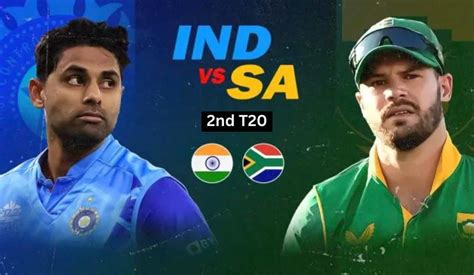 Cricket Clash IND Vs SA 2nd T20 Series Highlights And Details