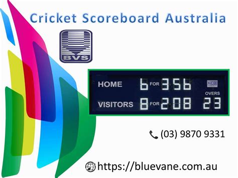 Purchase Simple And Cost Effective Cricket Scoreboard Australia From