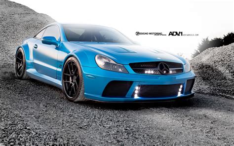 Mercedes Benz SL Wheels Sl Benz Turquoise Adv Mercedes Blue