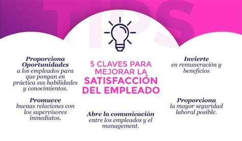 5 Claves Para Mejorar La Satisfaccion Del Empleado Satisfaccion
