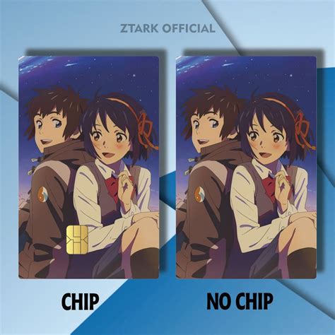 Jual 61 72 GARSKIN KARTU ATM KIMI NO NA WA VKBHO YG9YU STICKER KTP
