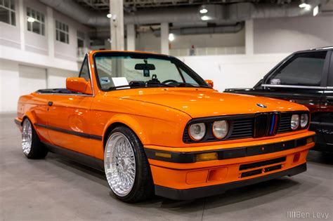 Orange Bmw E Convertible At Wekfest Benlevy