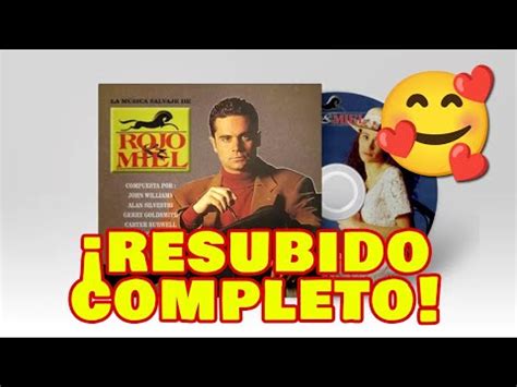 Rojo Y Miel Banda Sonora Incidental Minutos Soundtrack Bso Ost Cd