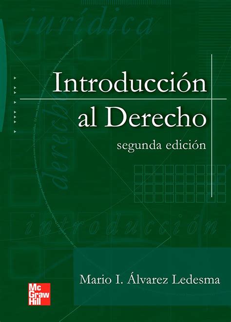 Introducci N Al Estudio Del Derecho Pereznieto Castro Leonel Libro En
