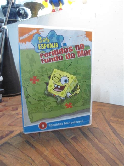 Dvd Bob Esponja Perdidos No Fundo Do Mar Original Mercadolivre