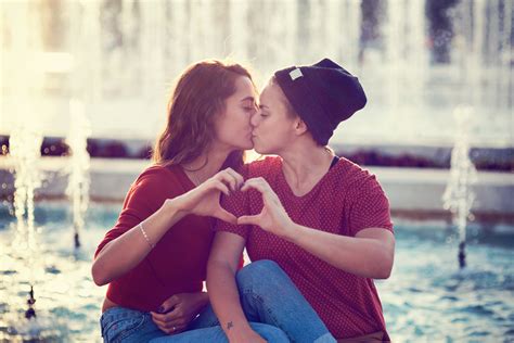 Lesbian Valentines Day In Public Telegraph